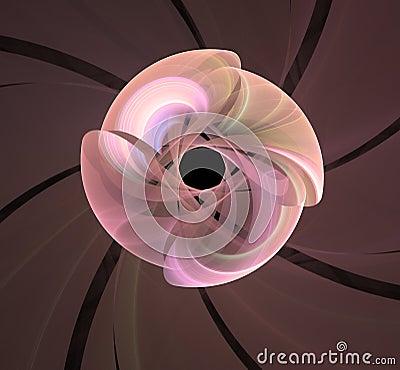 Pink Curly Logo Physics Education Fractal Logo Background Web Page ...