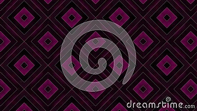 Pink Dark Rectangular Tile Ornamental Mosaic Animation. Abstract ...