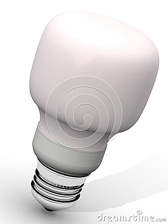 Pink Energy Saver Light Bulb Royalty-Free Stock Image | CartoonDealer ...