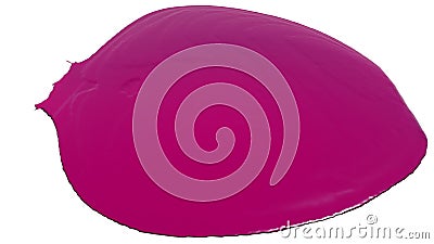 Pink Liquid Flow Falls on Surface. Juice Stock Video - Video of ...