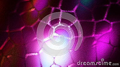 Pink Mosaic. Motion.a Split Background in Animation that Rotates Around ...