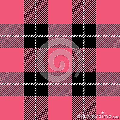 Pink Tartan Plaid Pattern Vector Illustration | CartoonDealer.com #89764056