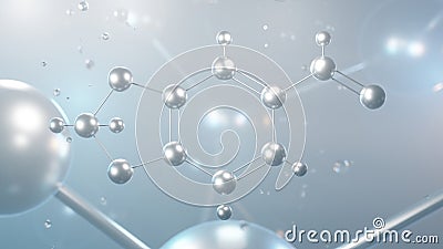 Piperonal Molecular Structure, 3d Model Molecule, Heliotropin ...