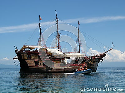 Pirate Cruise Ship Royalty Free Stock Image - Image: 2921706