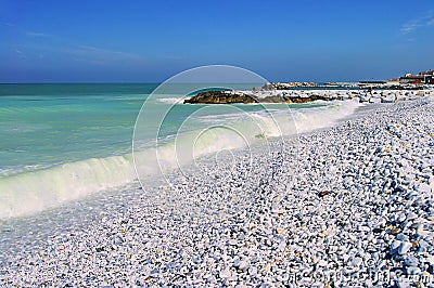 Pisa Beach Stock Image - Image: 18113301