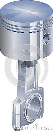 Piston Cartoon Vector | CartoonDealer.com #8432971