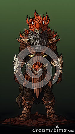 Pixel Art Druid Character Royalty-Free Stock Photography ...