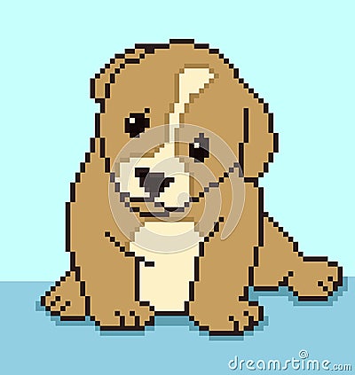Pixel Puppy Stock Photos - Image: 24703653