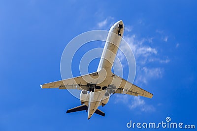 Plane overhead - Stock Image - Everypixel