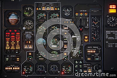 Plane Panel Royalty Free Stock Images - Image: 16190899