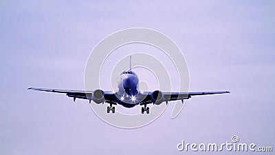 Plane passes overhead stock video footage. Video of vehicle - 37124054