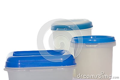 Plastic Containers Stock Photo - Image: 11296510