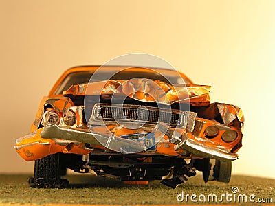 Plastic Model Of A Muscle Car Royalty Free Stock Photos - Image: 3559978