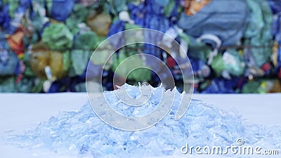 Shards of Transparent Plastic-STILL Stock Video - Video of bottles ...