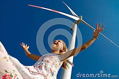 Playing With The Wind Stock Photos - Image: 6312413