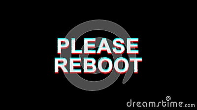 Retro Digital Font Love Word Text on Old Tv Lcd Glitch Interference ...