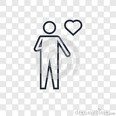 Pledge Concept Vector Linear Icon Isolated On Transparent Background ...