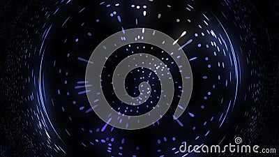 Plexus Style Loop Rotate Sphere Animation Cycle. Color Dots and Lines Stock Video - Video of ...