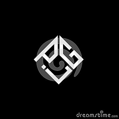 PLG Letter Logo Design On Black Background. PLG Creative Initials ...