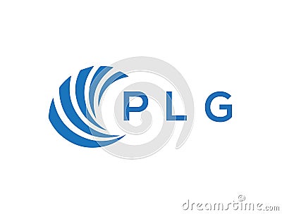 PLG Letter Logo Design On White Background. PLG Creative Circle Letter ...
