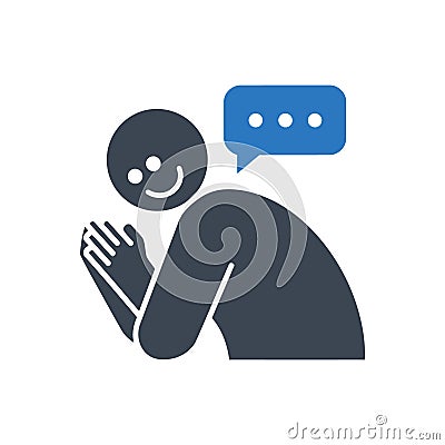 Plotting Figure Icon Vector Illustration | CartoonDealer.com #348843872