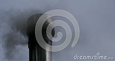 Choking smoke stock footage. Video of chimney, plume - 160491074