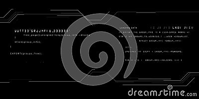 PNG Alpha.HUD Elements Grid.Shapes and Numbers Abstract Technological Seamless Animation. Stock ...