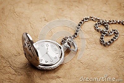 Pocket Watch With Chain Royalty Free Stock Image - Image: 16814456