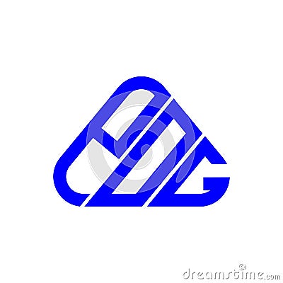 POG Letter Logo Creative Design With Vector Graphic, POG ...