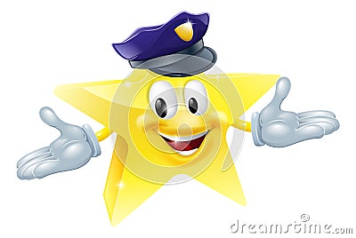 Happy Cartoon Star stock vector. Illustration of yellow - 40227590