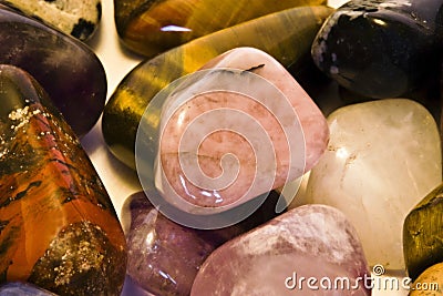 Polished Rocks And Stones Royalty Free Stock Photography - Image: 12824817