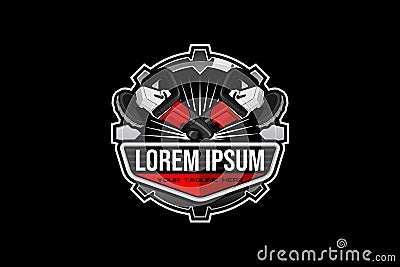 Polisher And Buffing Machine Vector Image Logo Template | CartoonDealer ...