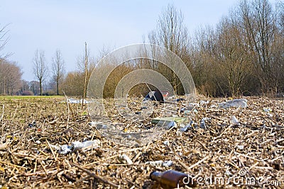 Polluted Landscape Royalty Free Stock Photo - Image: 13484725