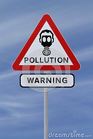 Pollution Warning Sign Stock Images - Image: 25771574