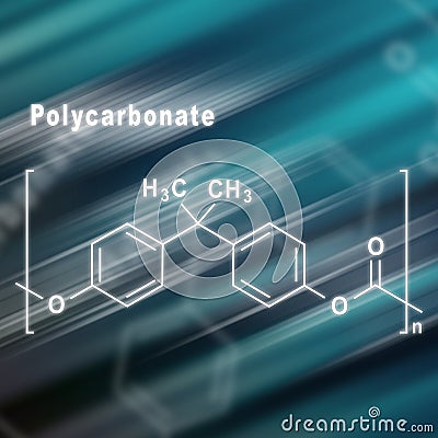 Polycarbonate PC, Structural Chemical Formula Royalty-Free Stock Photo ...