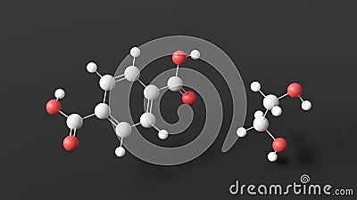 Polyethylene Terephthalate Molecule, Molecular Structure, Pet, Ball And ...
