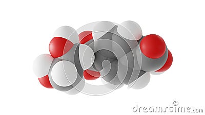 Polyethylene Terephthalate Molecule, Pet, Molecular Structure, Isolated ...