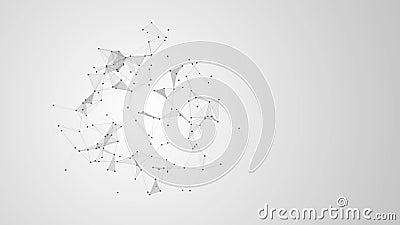 The Polygonal Ball is Transformed, Distorted. Display Lines, Points ...