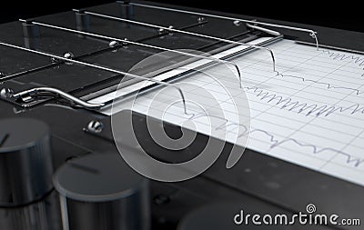 Polygraph Lie Detector Machine Royalty-Free Stock Photo | CartoonDealer ...