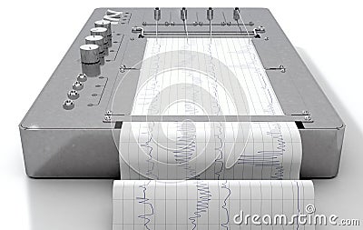 Polygraph Lie Detector Machine Royalty-Free Stock Image | CartoonDealer ...