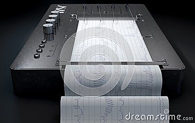 Polygraph Lie Detector Machine Royalty-Free Stock Photo | CartoonDealer ...