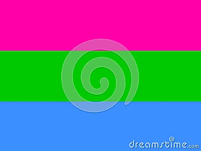 Polysexual Flag Colors, Illustration Image Royalty-Free Stock Photo ...