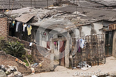 Poor Housing In Central Hanoi. Stock Photo - Image: 24899600