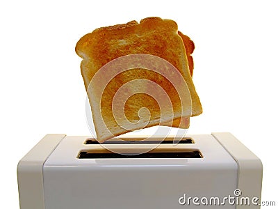 Pop-Up Toast Stock Photography - Image: 4204362