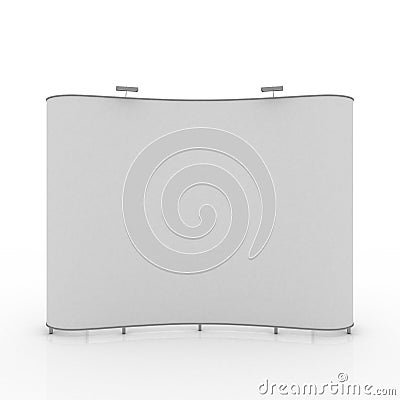Pop Up Wall - Banner Mockup Stock Illustration - Image: 83473954