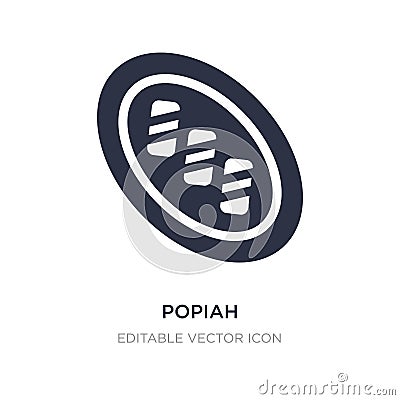 Popiah Icon On White Background. Simple Element Illustration From Food ...