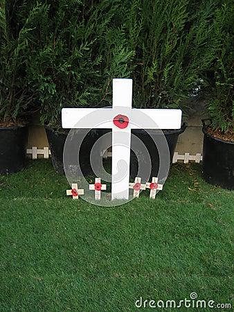 Poppy On Cross Editorial Photography - Image: 1474982