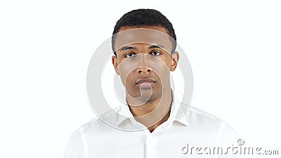 Portrait of Black Man stock video. Video of black, mixed - 85511123