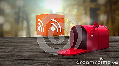 Post Box Opening To Show at Wifi Icon Stock Footage - Video of people ...
