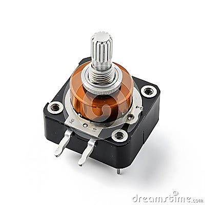 Potentiometer Isolated On A White Background Stock Photography ...